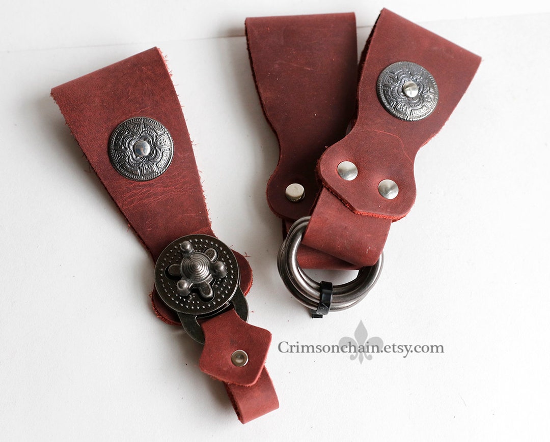 Set Mug Frog and Skirt Hikes Rust Red by Crimson Chain Leatherworks SCA ...