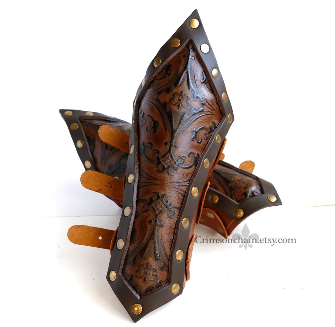 Brown Wallpaper Gothic Window Bracers Small by Crimson - Etsy