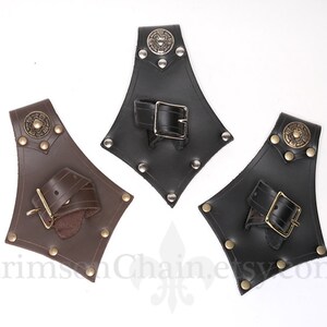 Dagger Weapon Sword Frog Black or Brown by Crimson Chain Leatherworks ...