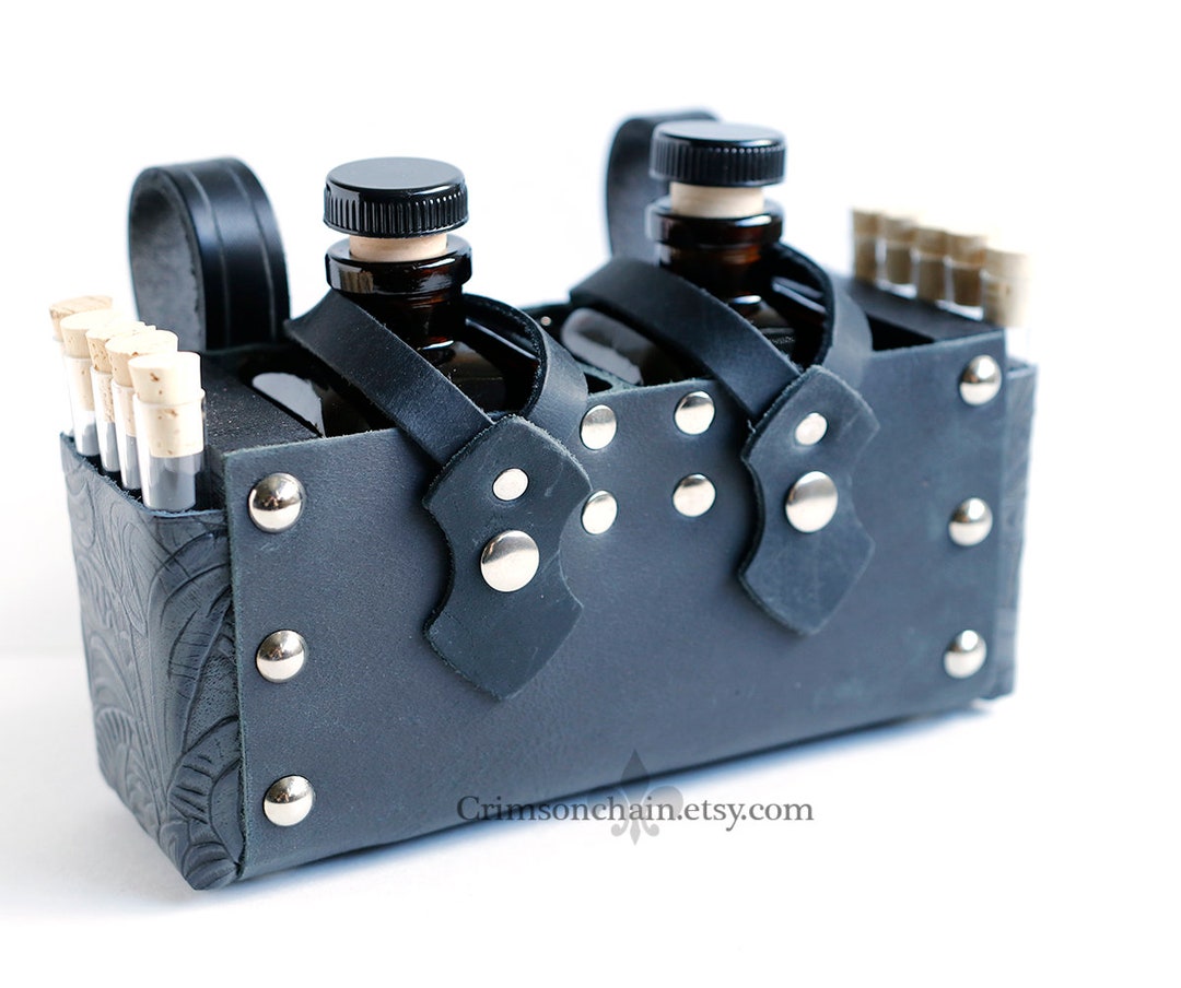 Alchemy Kit Black and Grey by Crimson Chain Leatherworks - Etsy