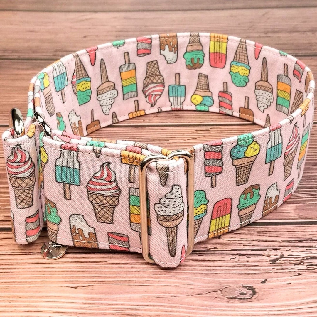 Ice Cream Dog Collar, Summer Dog Collar Popsicle, Pimk Limited Slip ...