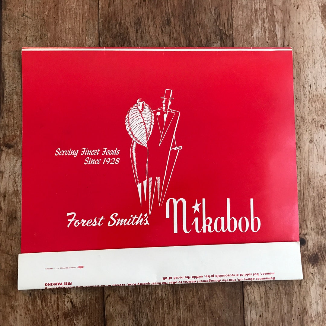 Forest Smith's Nikabob Los Angeles Restaurant Diner Vintage California ...