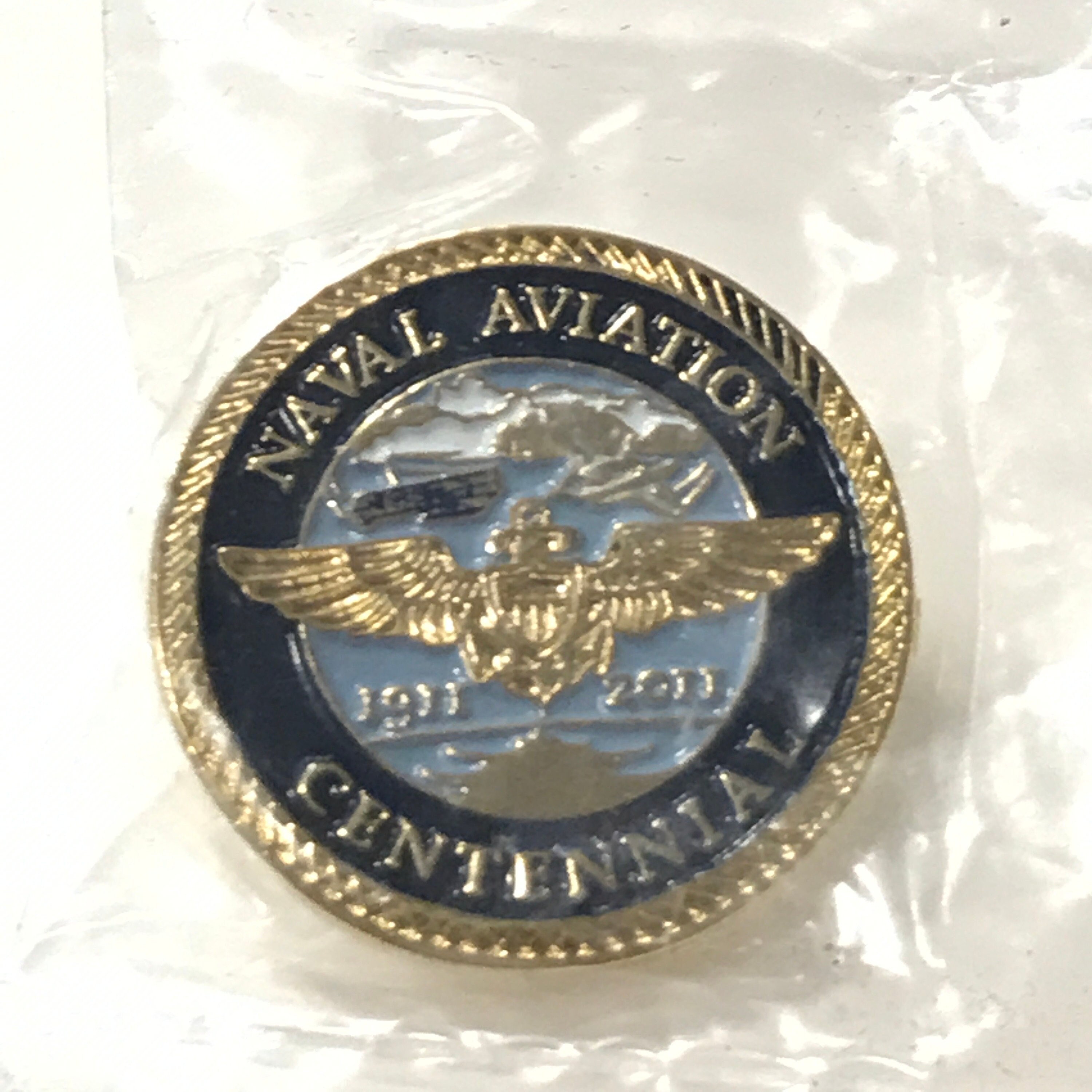 Vintage Navy Naval Aviation Centennial Lapel Military Pin New Old Stock ...