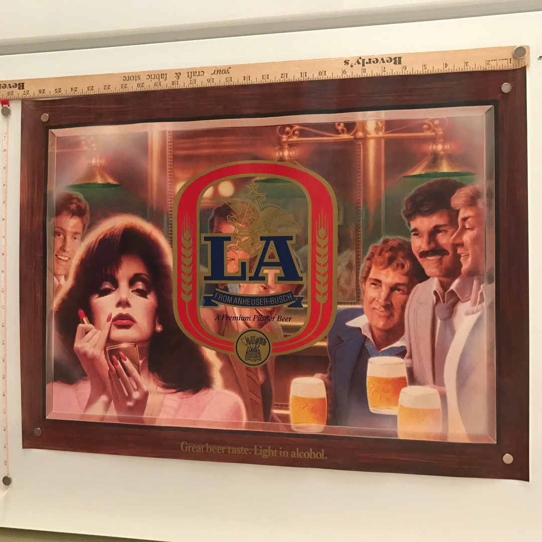 Vintage Rare "la Beer" Pilsner Defunct Anheuser Busch Beer Alcohol ...