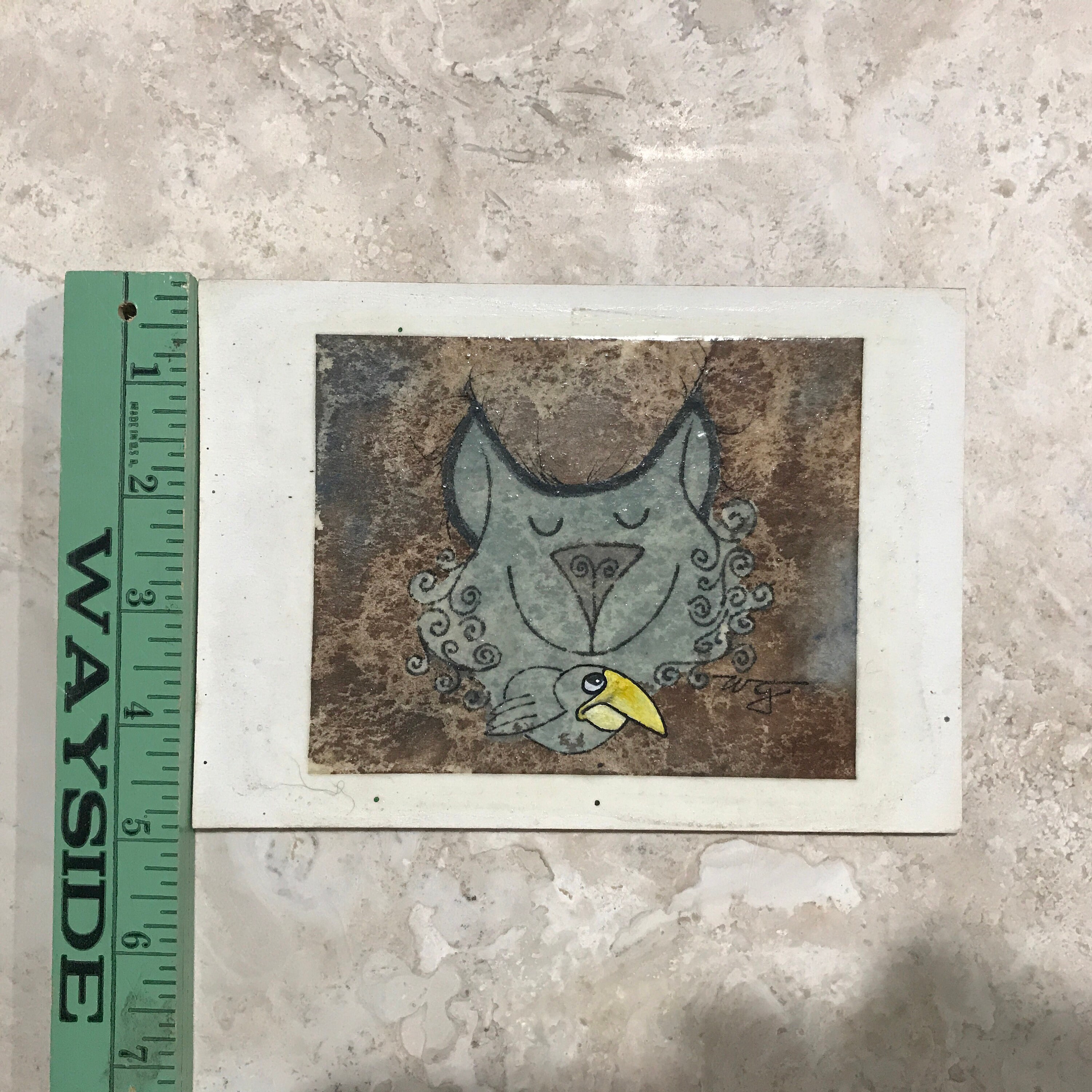 Vintage Original Art by Willis Henry Goldsmith Cat With - Etsy