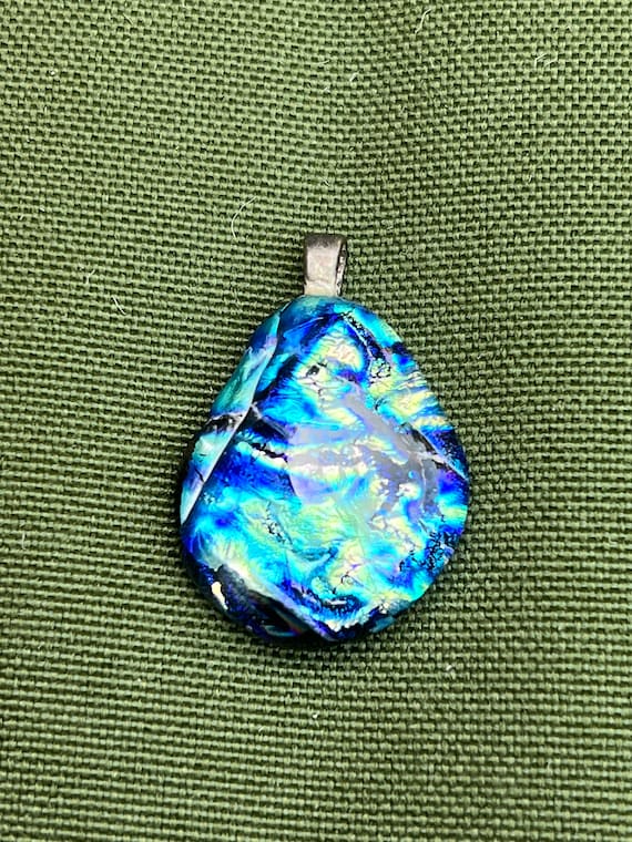 vintage blue abstract - Gem