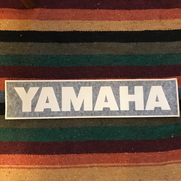 Yamaha Vintage Decal - Etsy
