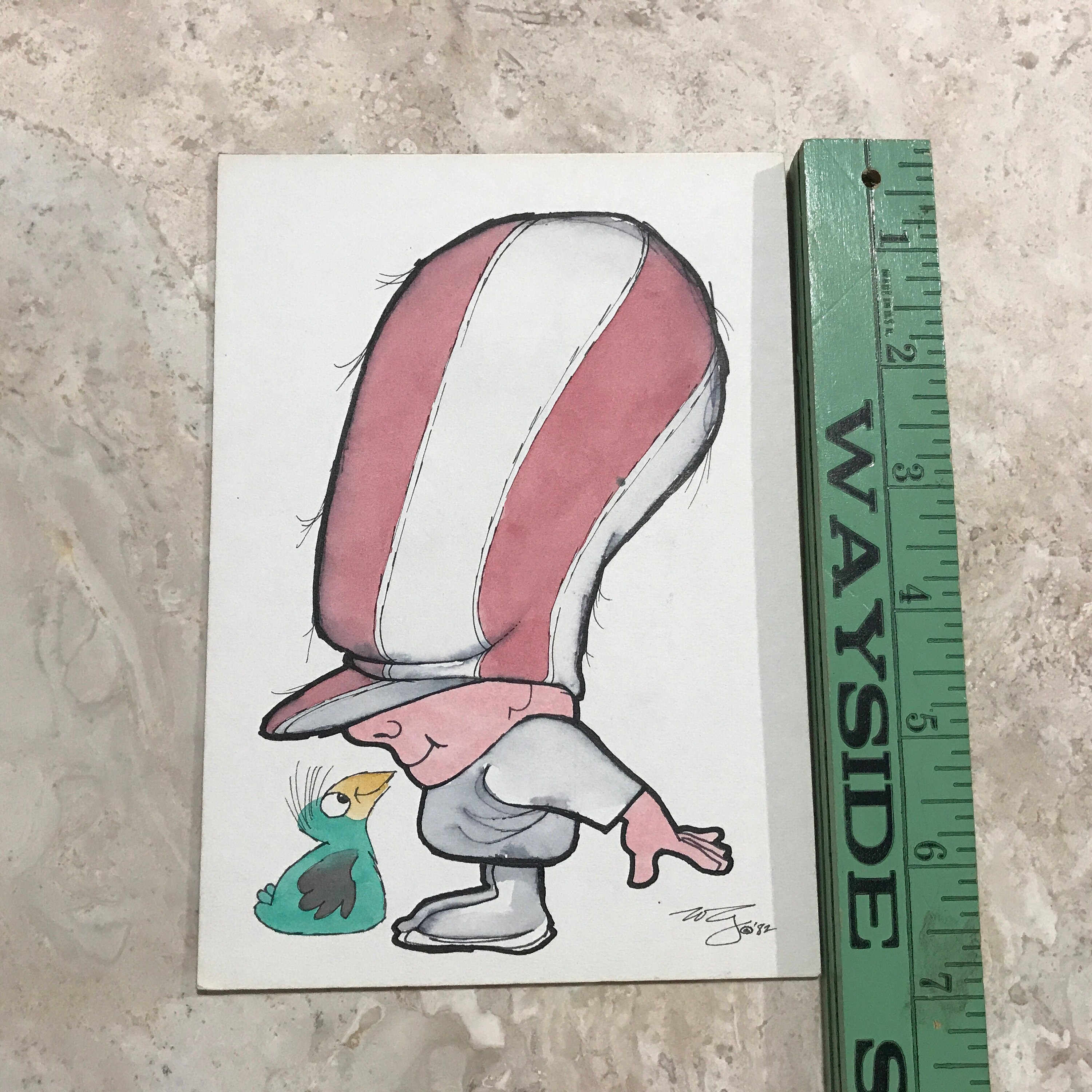 Vintage Original Art by Willis Henry Goldsmith Psychedelic - Etsy