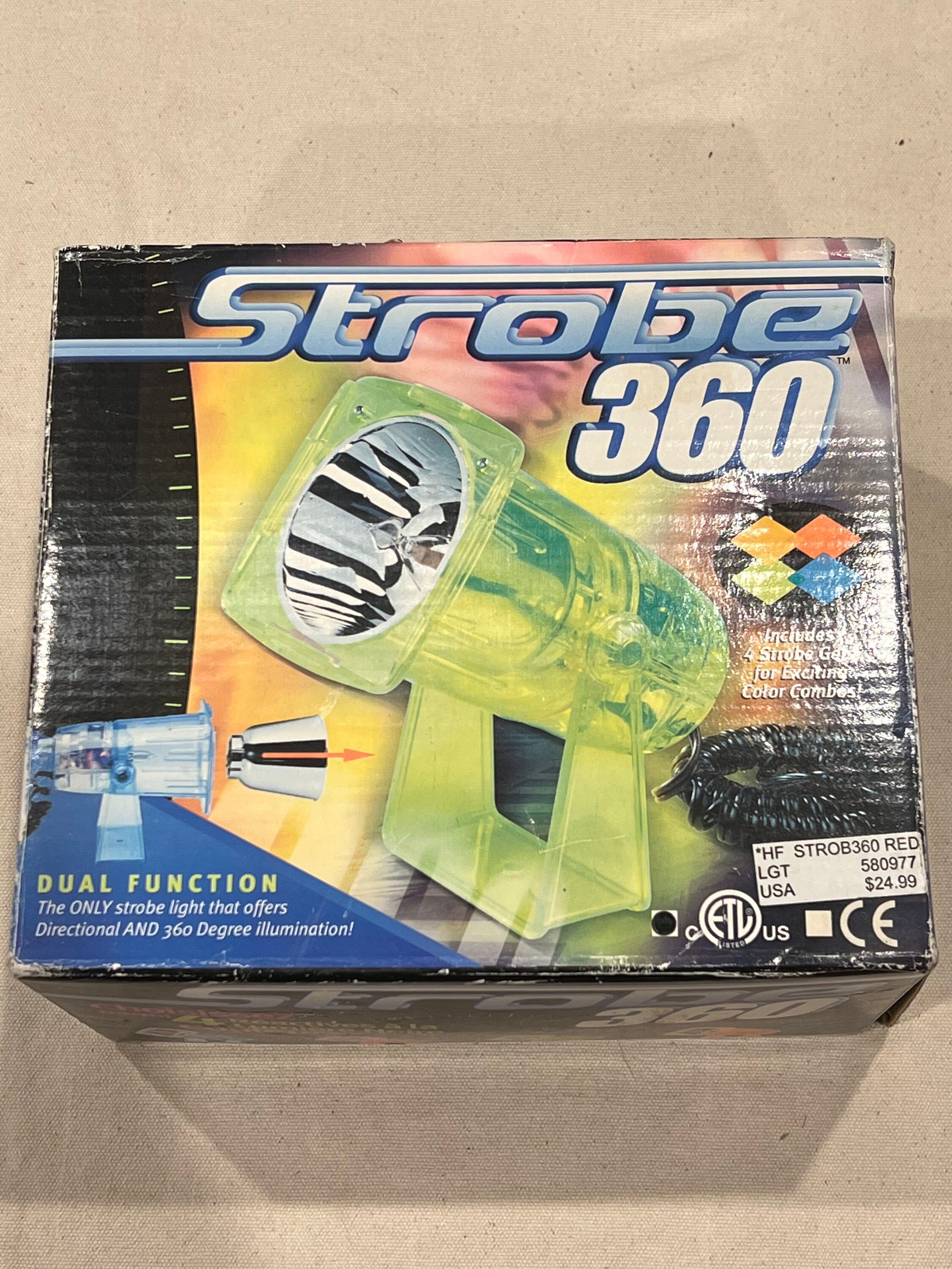 Vintage Strobe Light 360 Hot Pink 1980s or 90s Dance Party Ready Works ...