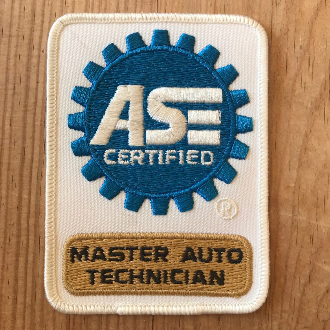 Vintage ASE Certified Master Auto Technician Racing Mechanic | Etsy