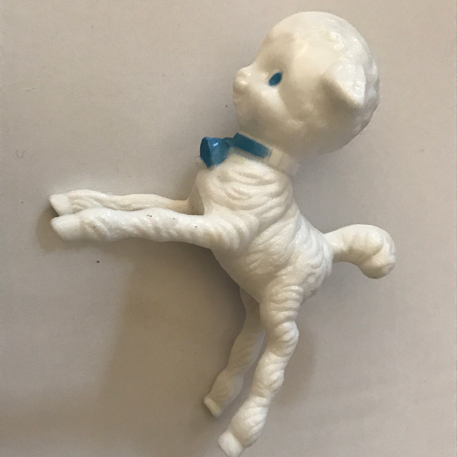 Vintage Baby Lamb Sheep Baby Rattle | Etsy