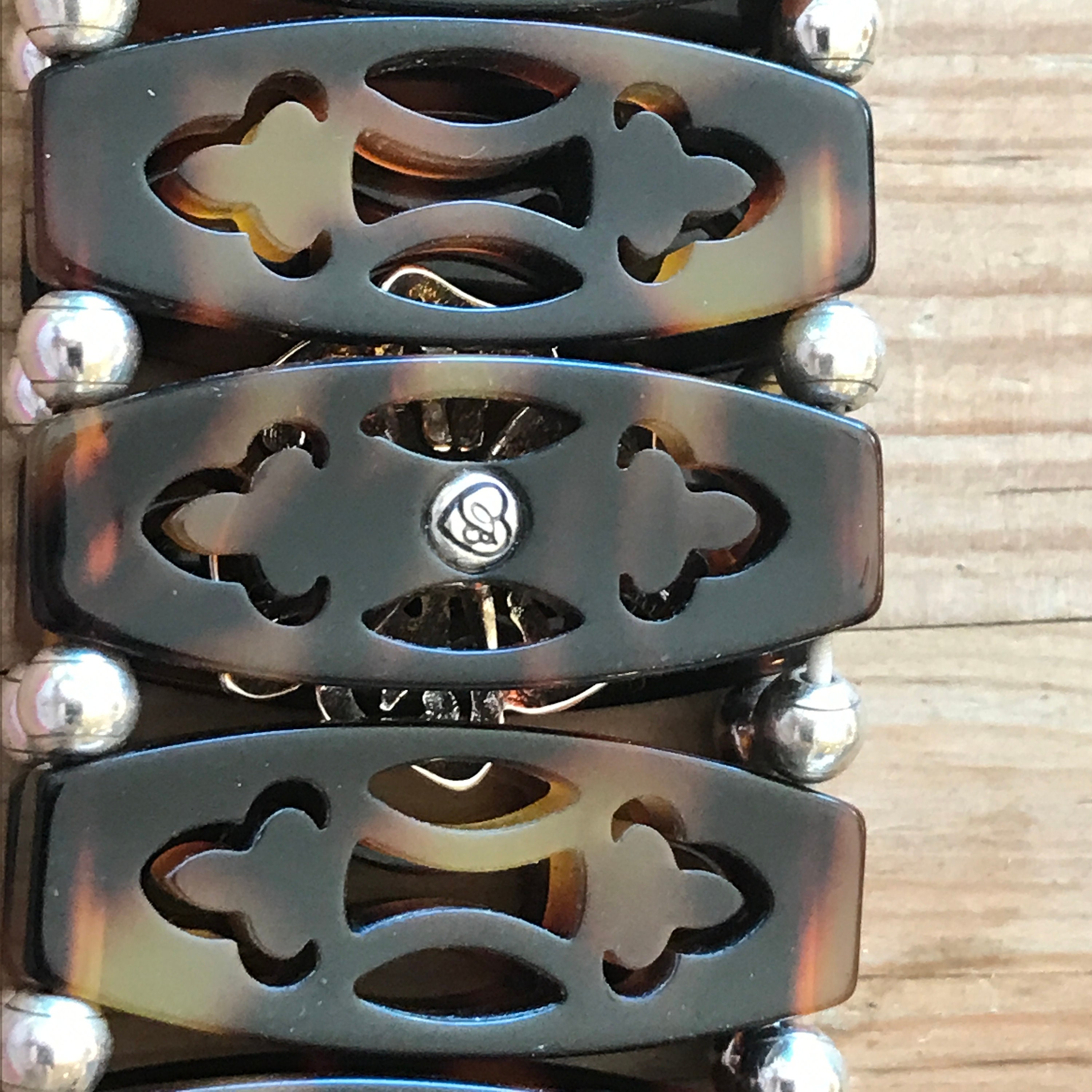 Vintage Brighton Tropical Shell Like Flower Cutout Silver Tone - Etsy UK