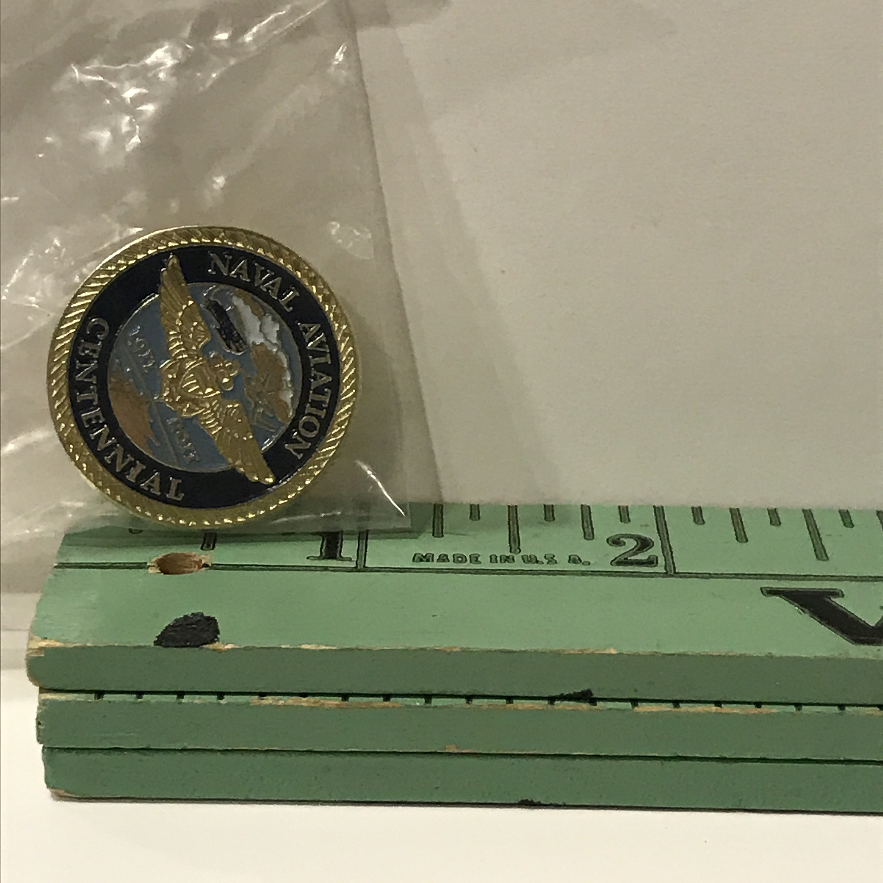 Vintage Navy Naval Aviation Centennial Lapel Military Pin New Old Stock ...
