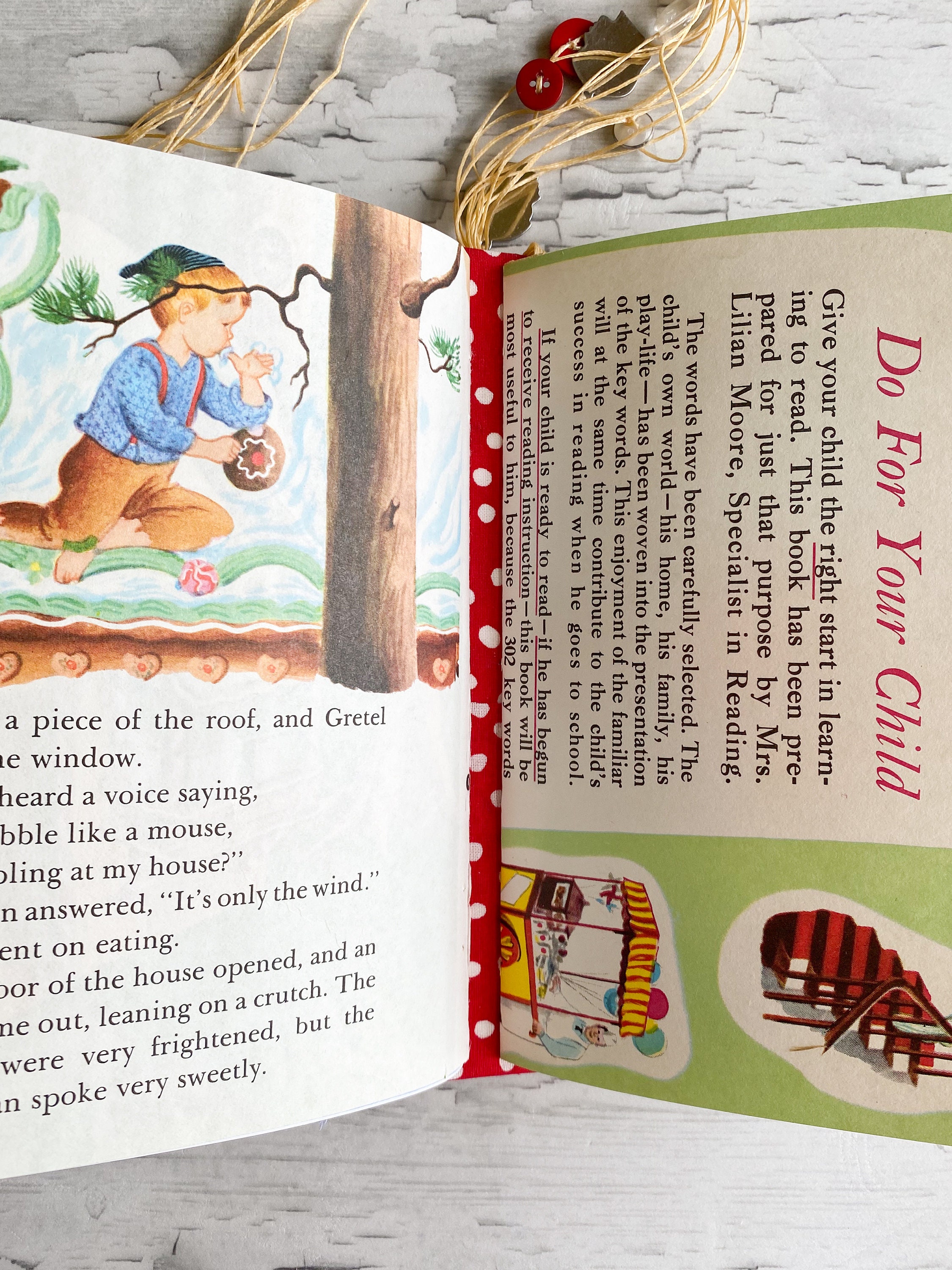 Hansel and Gretel Little Golden Book Junk Journal - Etsy