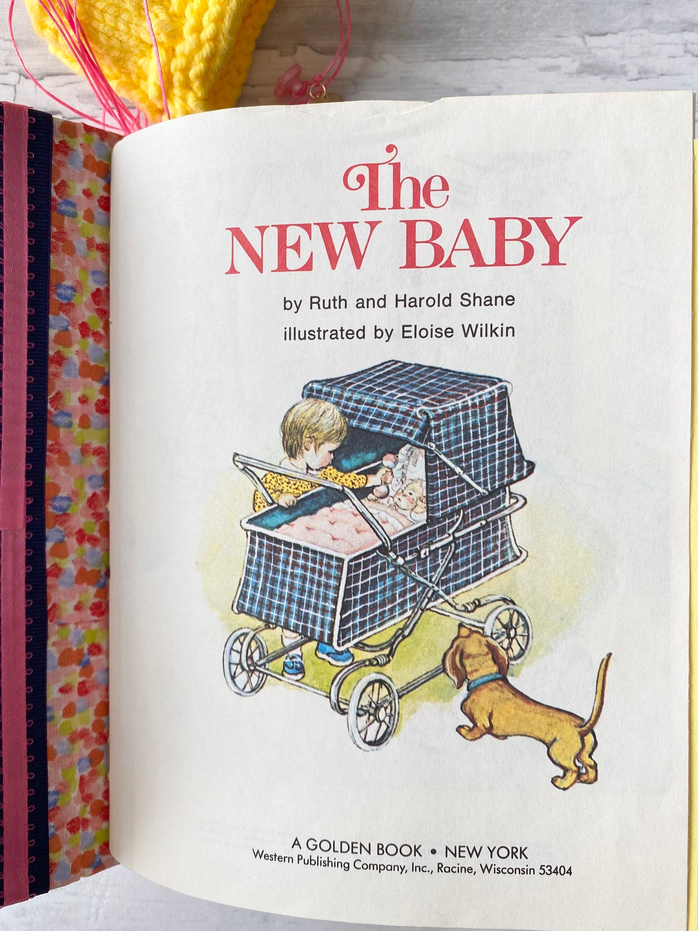 The New Baby Little Golden Book Junk Journal - Etsy