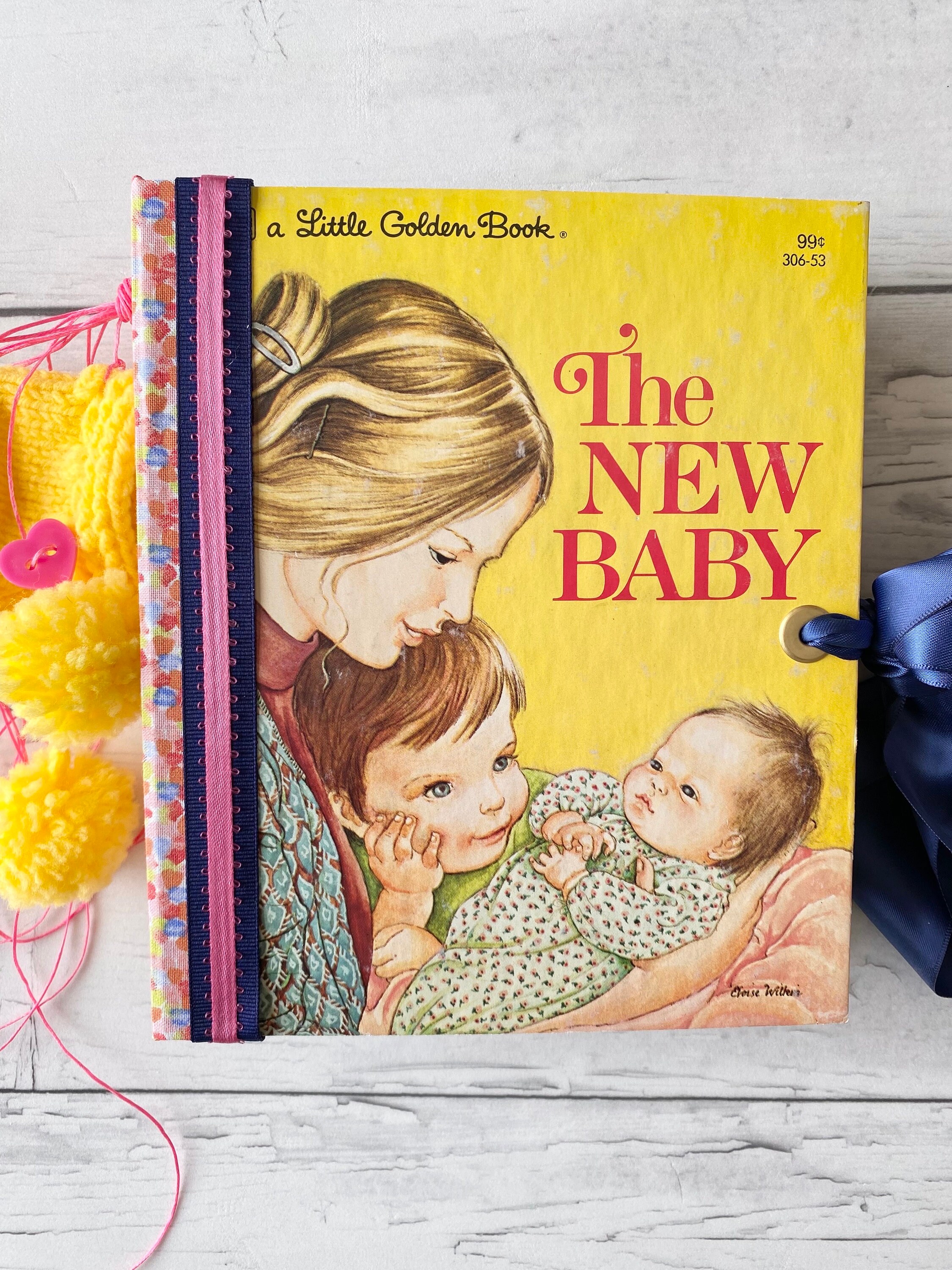 The New Baby Little Golden Book Junk Journal - Etsy