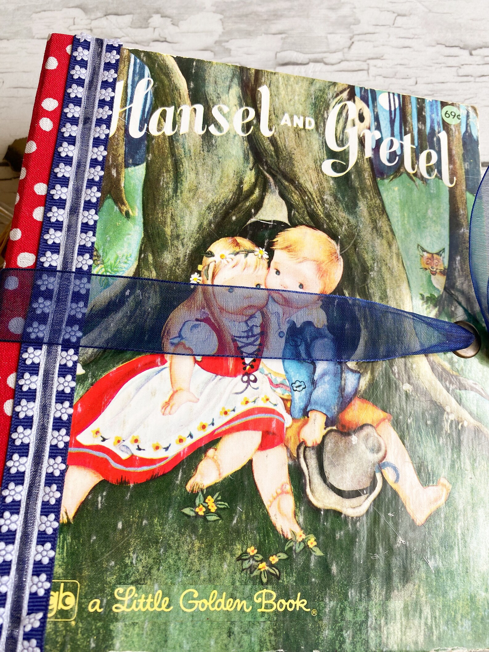 Hansel and Gretel Little Golden Book Junk Journal - Etsy