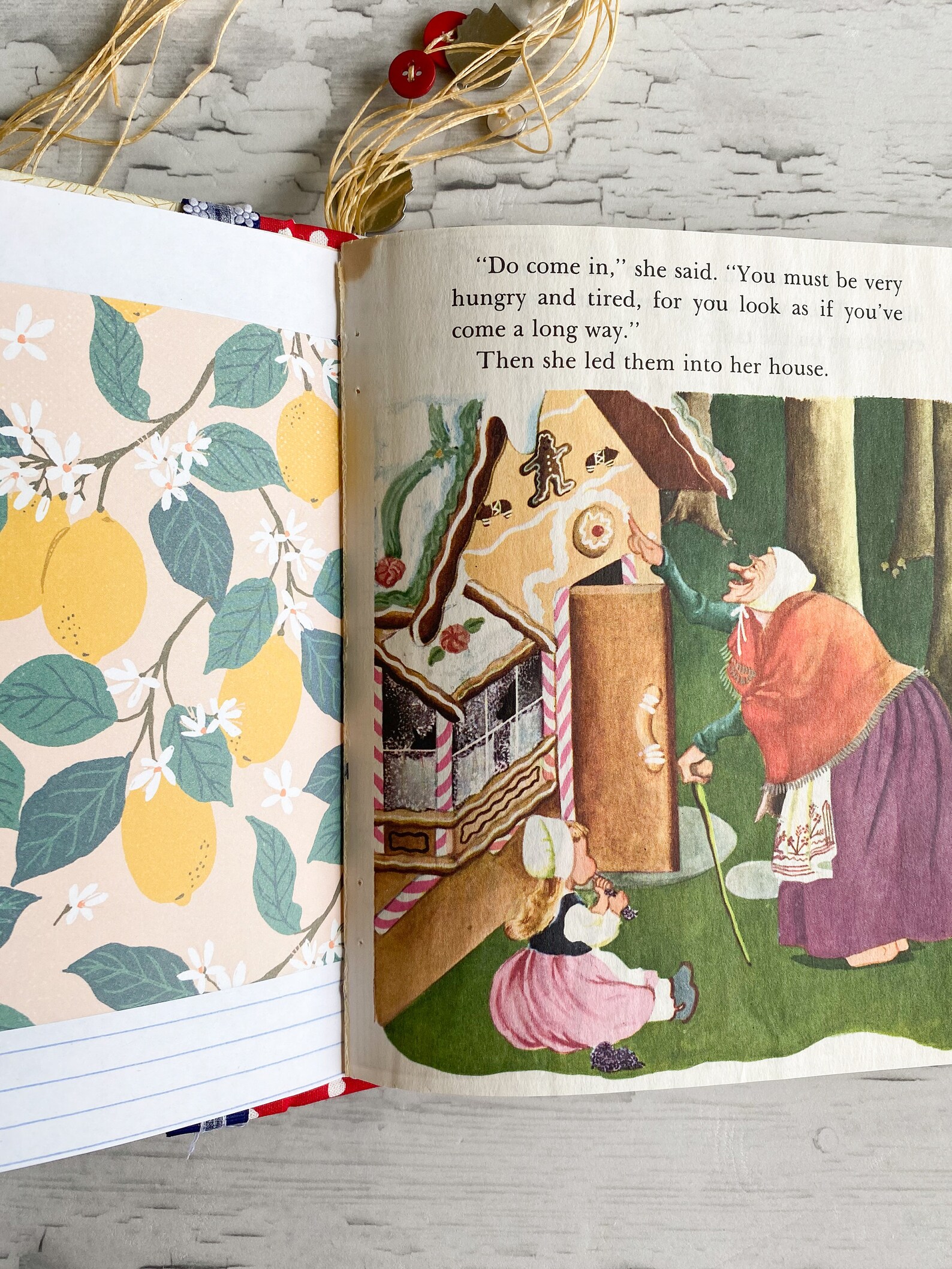 Hansel and Gretel Little Golden Book Junk Journal - Etsy