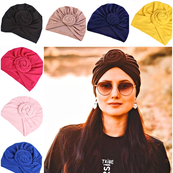 Turban Beanie - Etsy