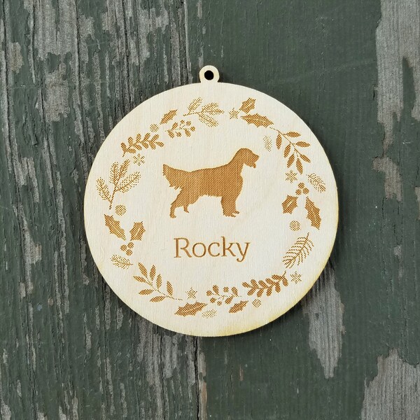 Setter Ornament - Etsy