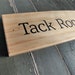 Horse Tack Room Barn Sign, Wood Horse Sign, Tack Sign for Stable or ...