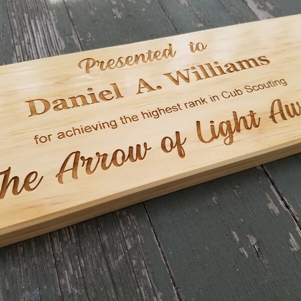 Eagle Scout Plaque - Etsy