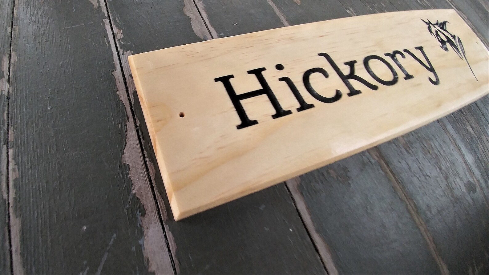 Custom Horse Name Plate Stall Barn Personalized Wood Sign Stable Ranch ...