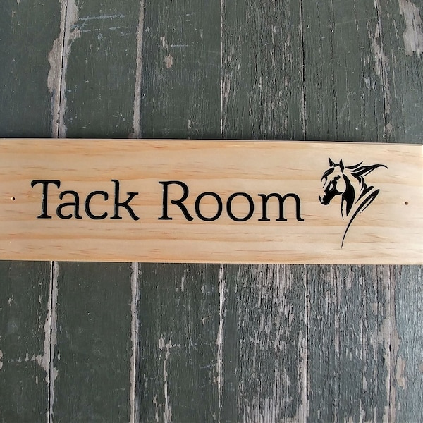 Tack Room Sign - Etsy