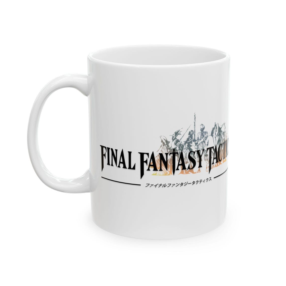 Final Fantasy Tactics Delita & Princess Ovelia Ceramic Mug, Gamer Gift ...