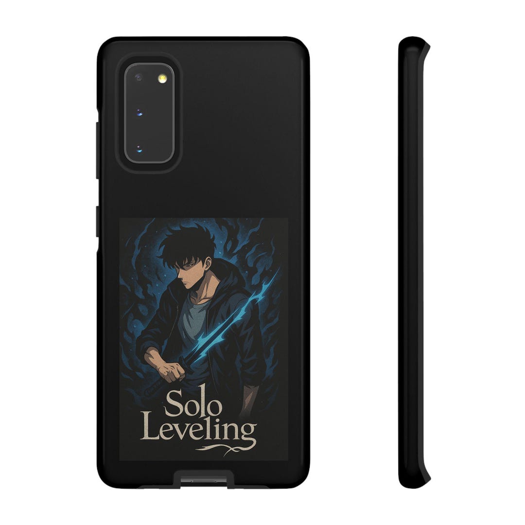 Solo Leveling Sung Jin-woo Premium Anime Tough Phone Case, Durable ...