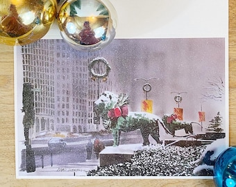 Chicago-style Birthday Card - Etsy