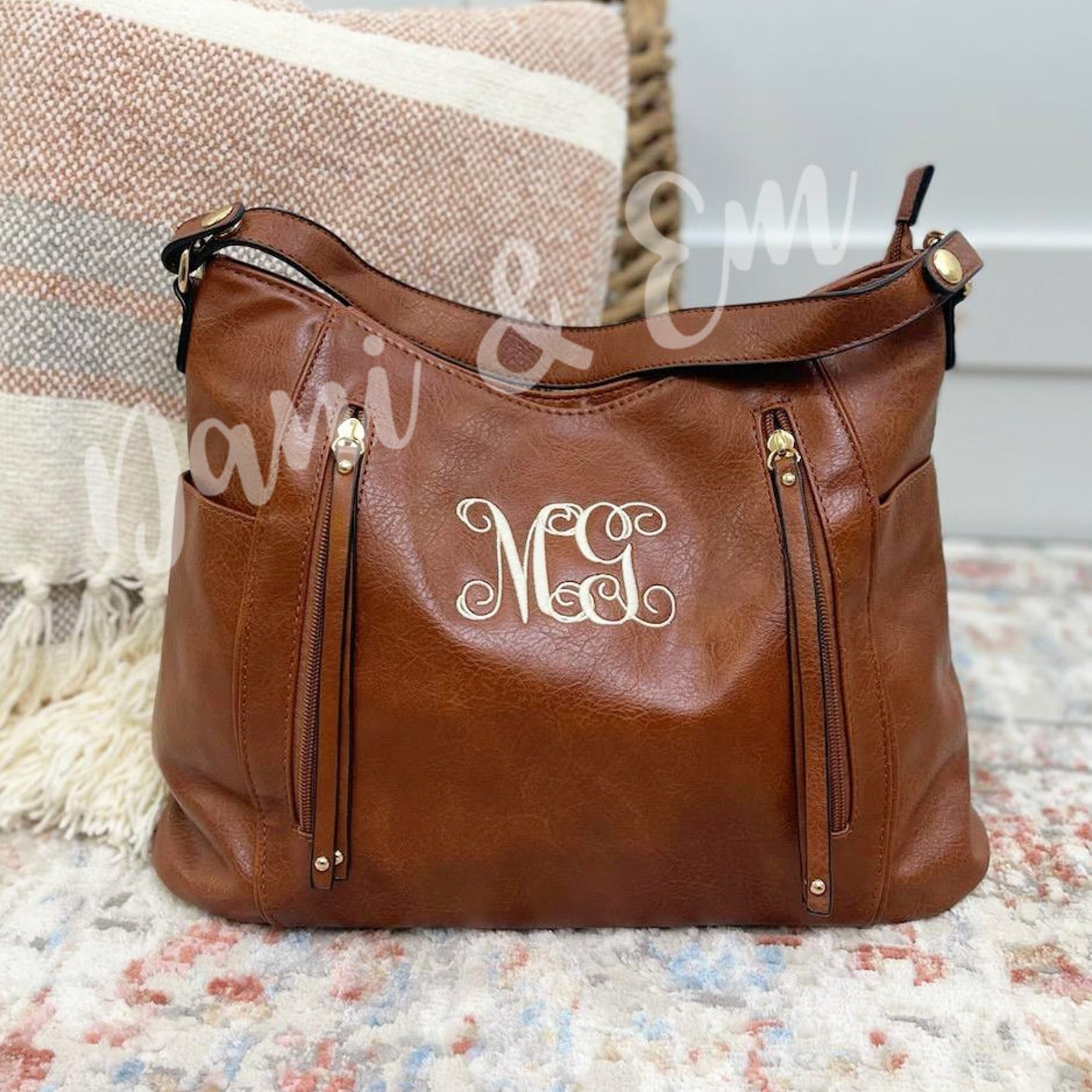 TATUM Handbag, Vegan Leather, Trendy Handbag, Boutique Bag Purse ...