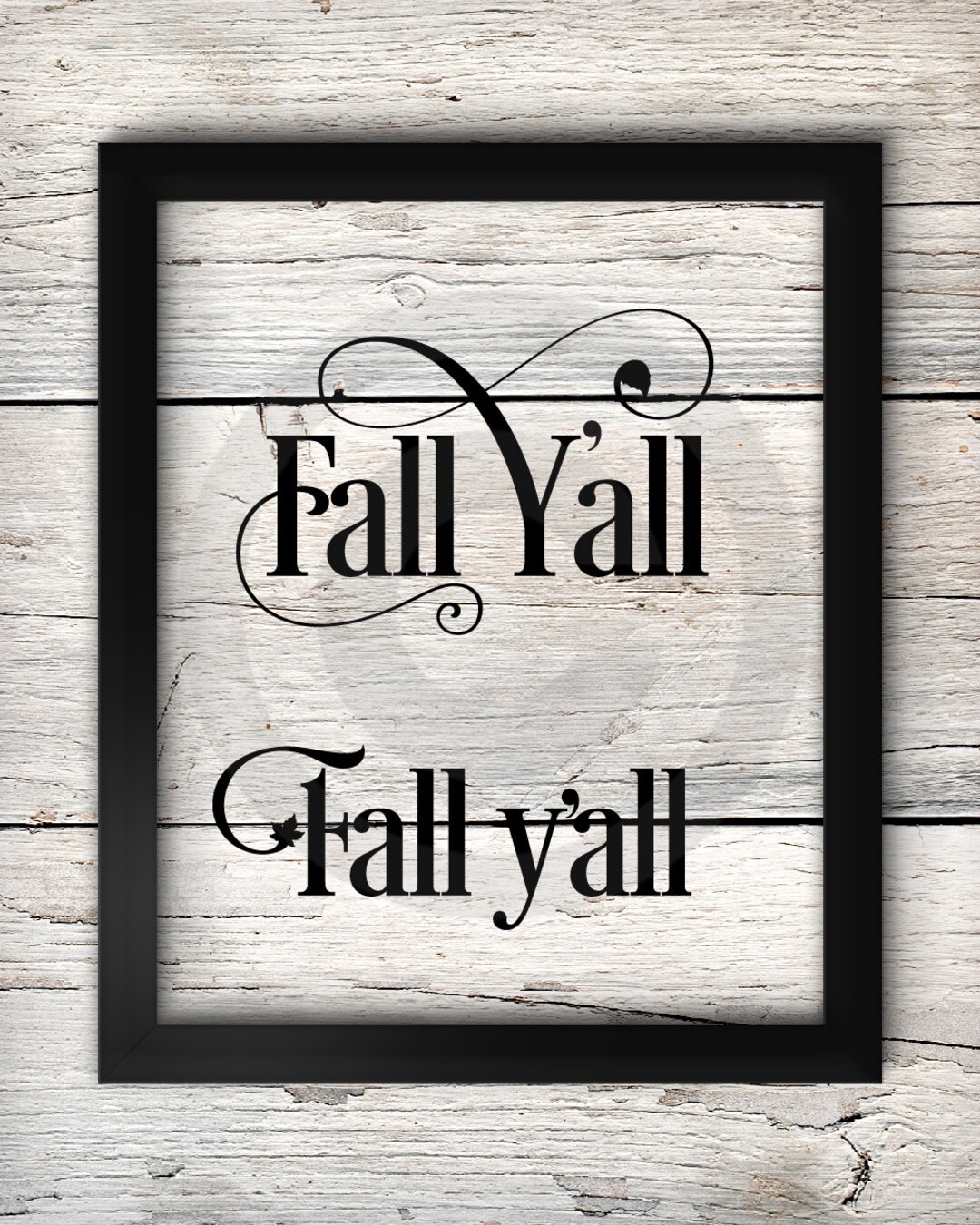 Fall Y'all • Vector • Silhouette Calligraphy Cut File • Svg • Instant ...