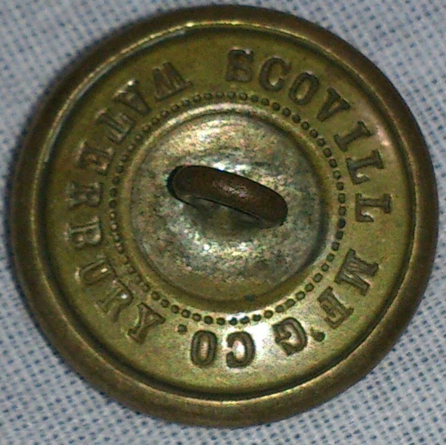 6 Scovill MF'G Co. Post Civil War New Jersey National Guard Military ...