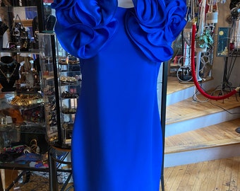 Cobalt Blue Dress - Etsy