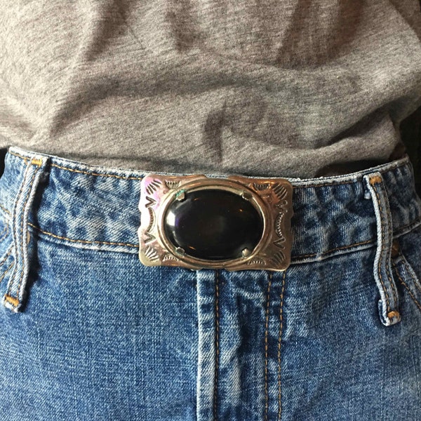 Mens Black Western Belt - Etsy