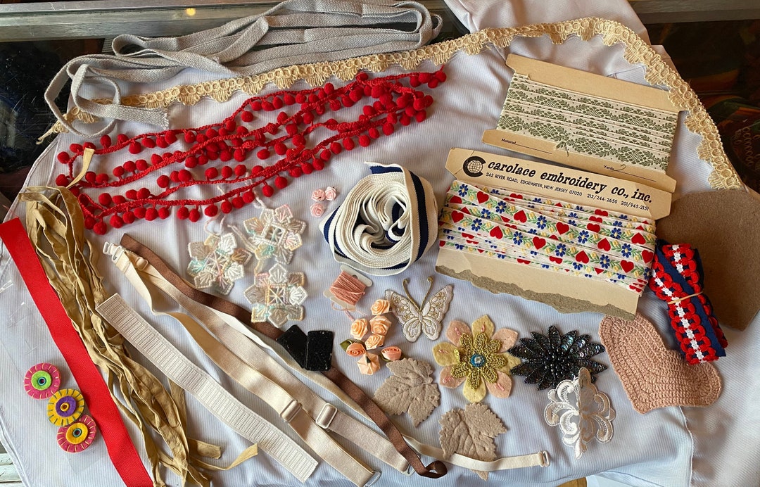 Authentic Vintage Lot of Assorted Craft Notions - Etsy