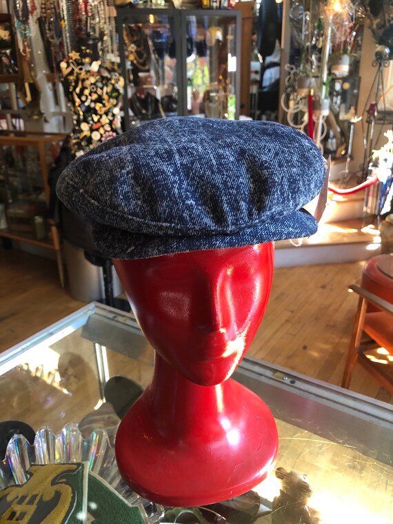 vintage newsboy style cap - Gem