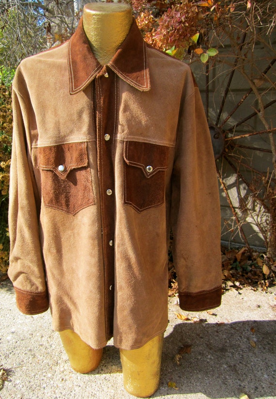 Genuine Leather Two Tone Adjustable Belt - Gem