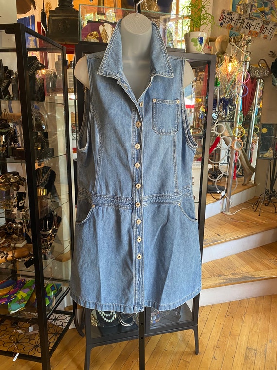 vintage 90s denim jumper - Gem