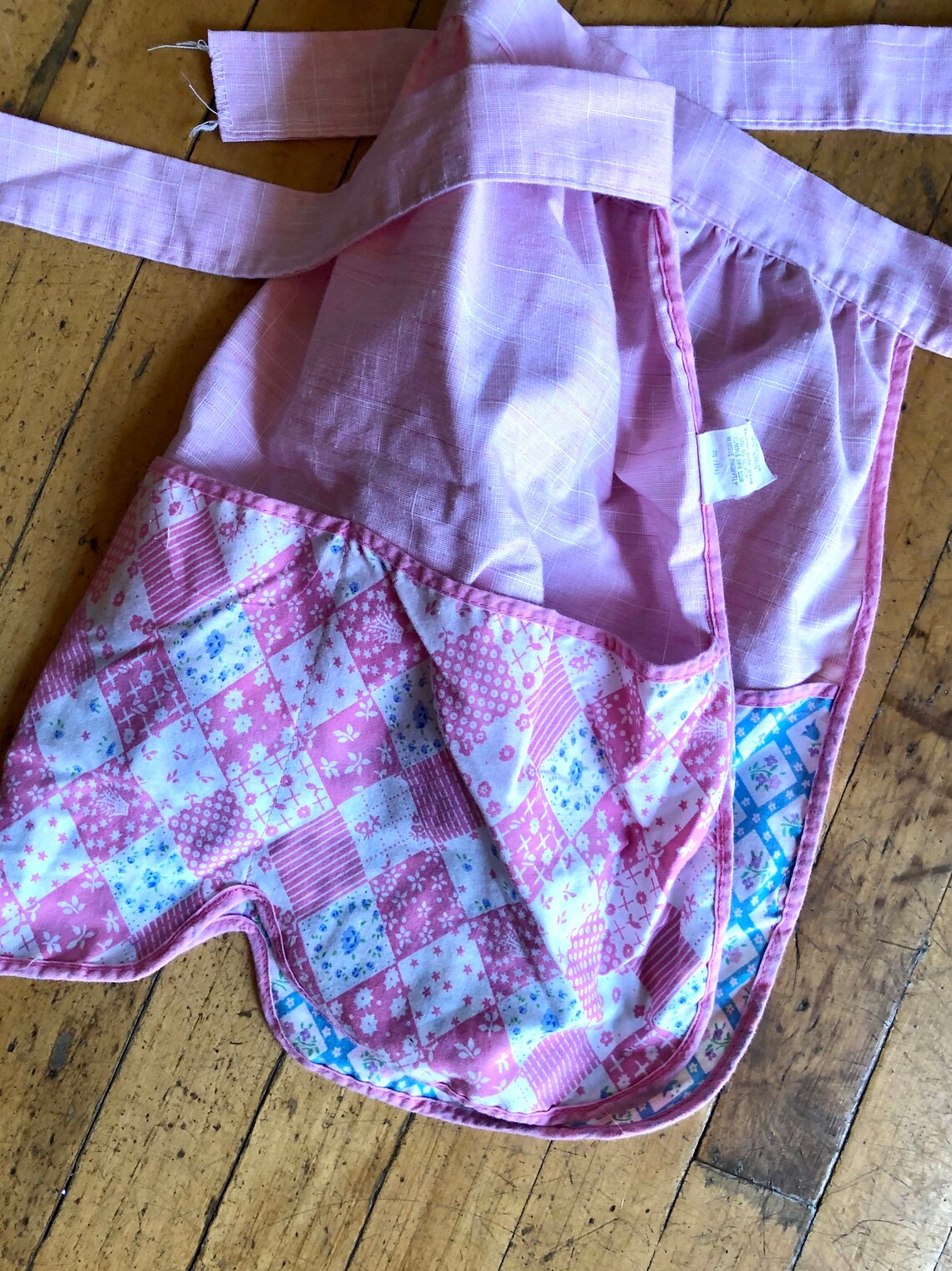 Lot of 3 Aprons 2 Handmade and 1 Store Bought is Reversible | Etsy