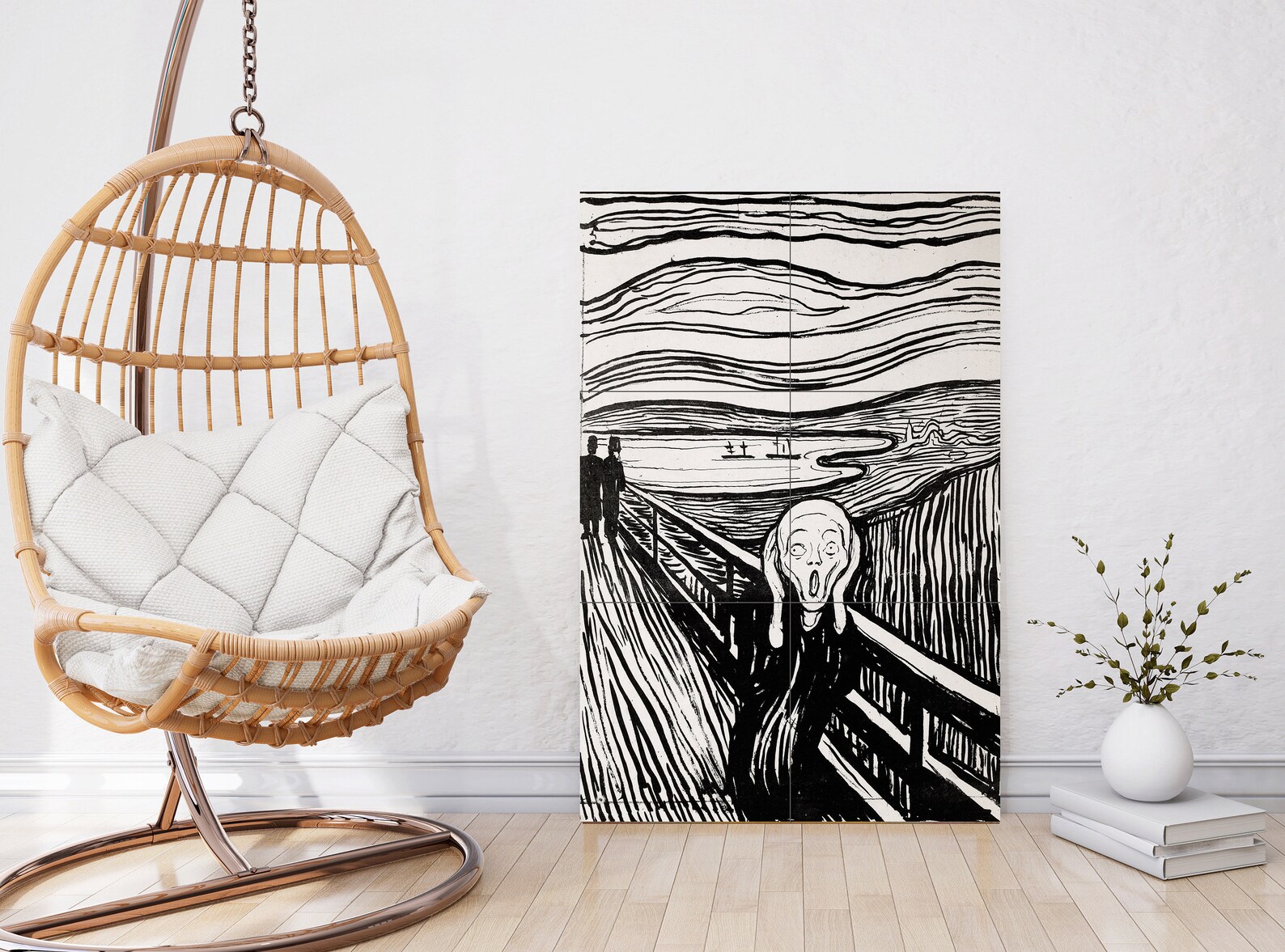 Tile Mural/mosaic Ceramic Panel of the Scream by Edvard Munch - Etsy