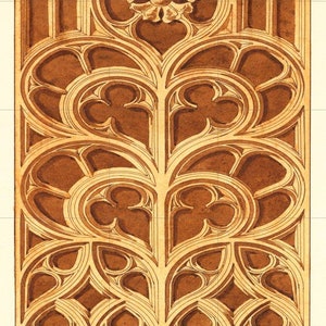 Tile Mural/mosaic Ceramic Panel of Gothic Ornament II - Nedwill ...