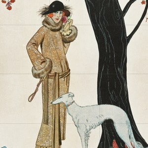 Tile Mural/mosaic Ceramic Panel of Art Nouveau Painting- George Barbier ...