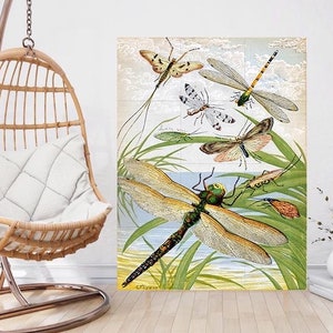 Tile Mural/mosaic Ceramic Panel of Dragonflies - William Houghton ...