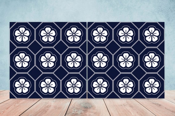 Japanese Design Patterns Tiles