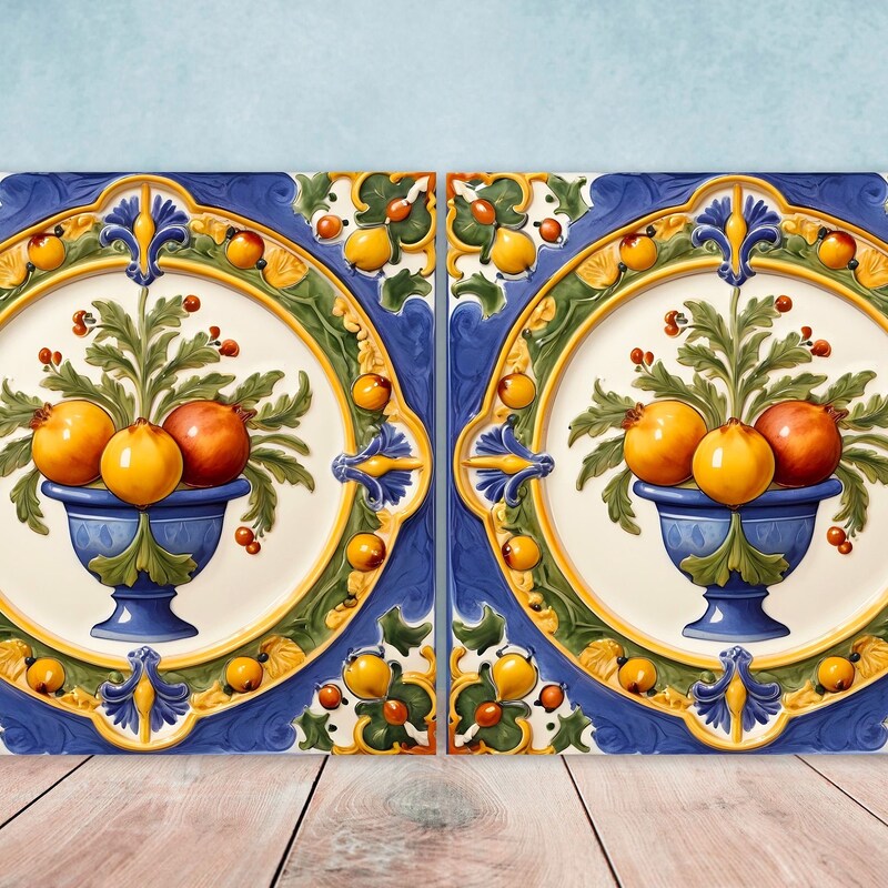 Fruit Tile - Etsy