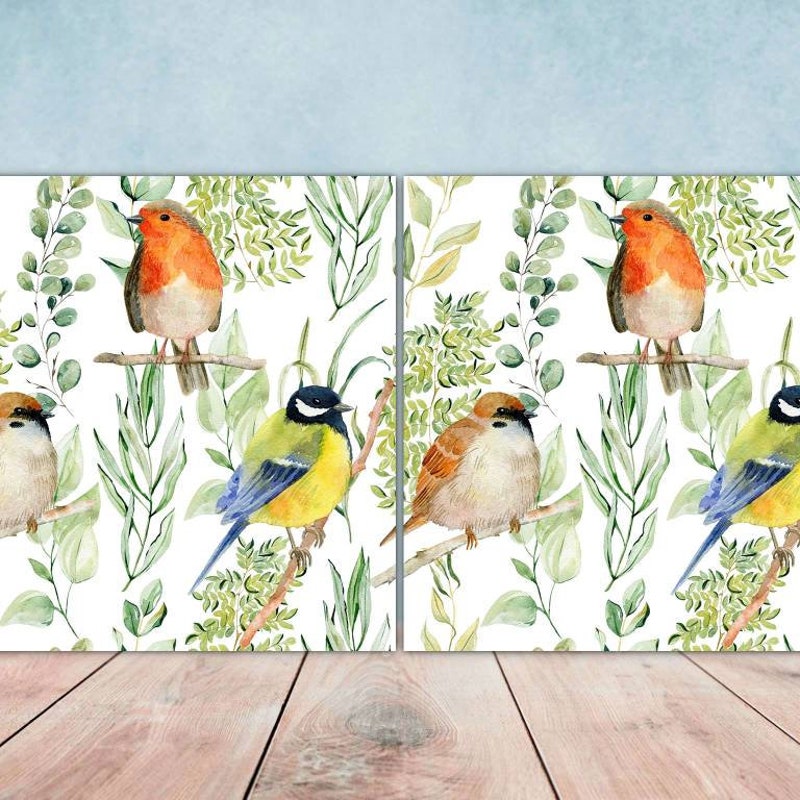 Bird Tile - Etsy