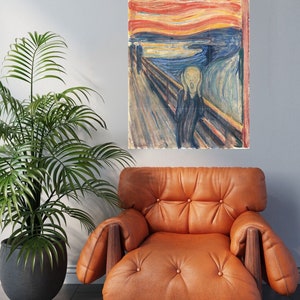 Tile Mural/mosaic Ceramic Panel of Edvard Munch Scream Munch Print ...