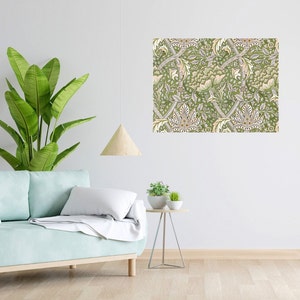 William Morris Windrush Ceramic Tile Mural: Arts & Crafts Decor - Etsy